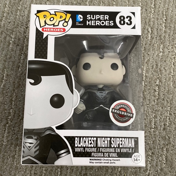 Other | Funko Pop Super Heros Blackest Night Superman Gamestop ...